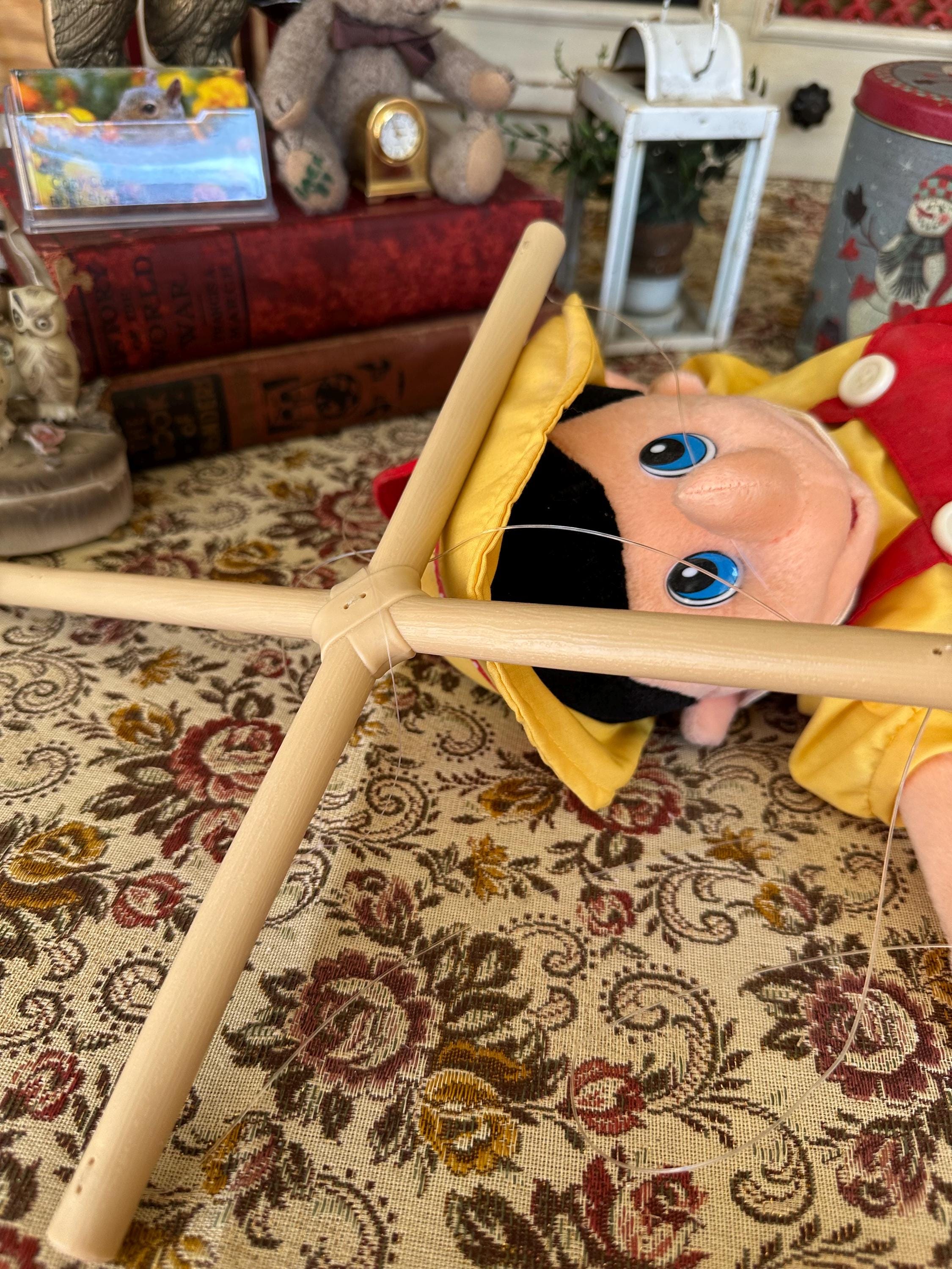 Vintage Pinocchio Marionette Puppet - Etsy