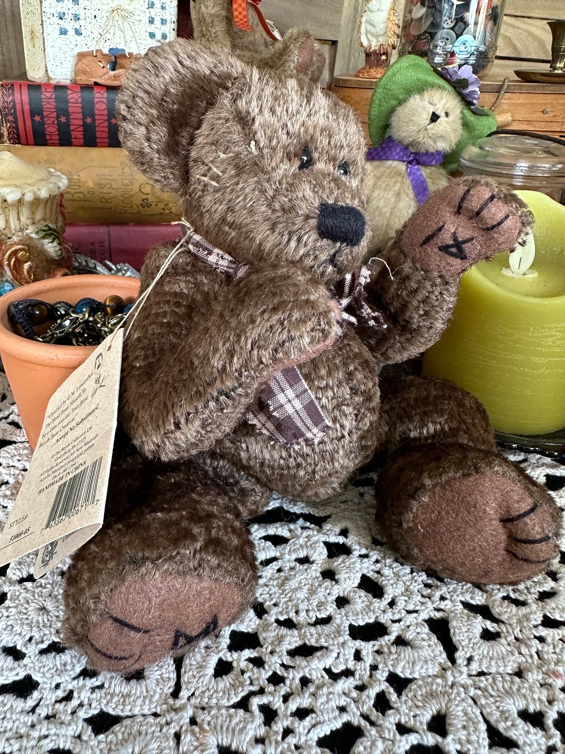 Vintage Scruffys Beariloved Boyds Bear - Etsy