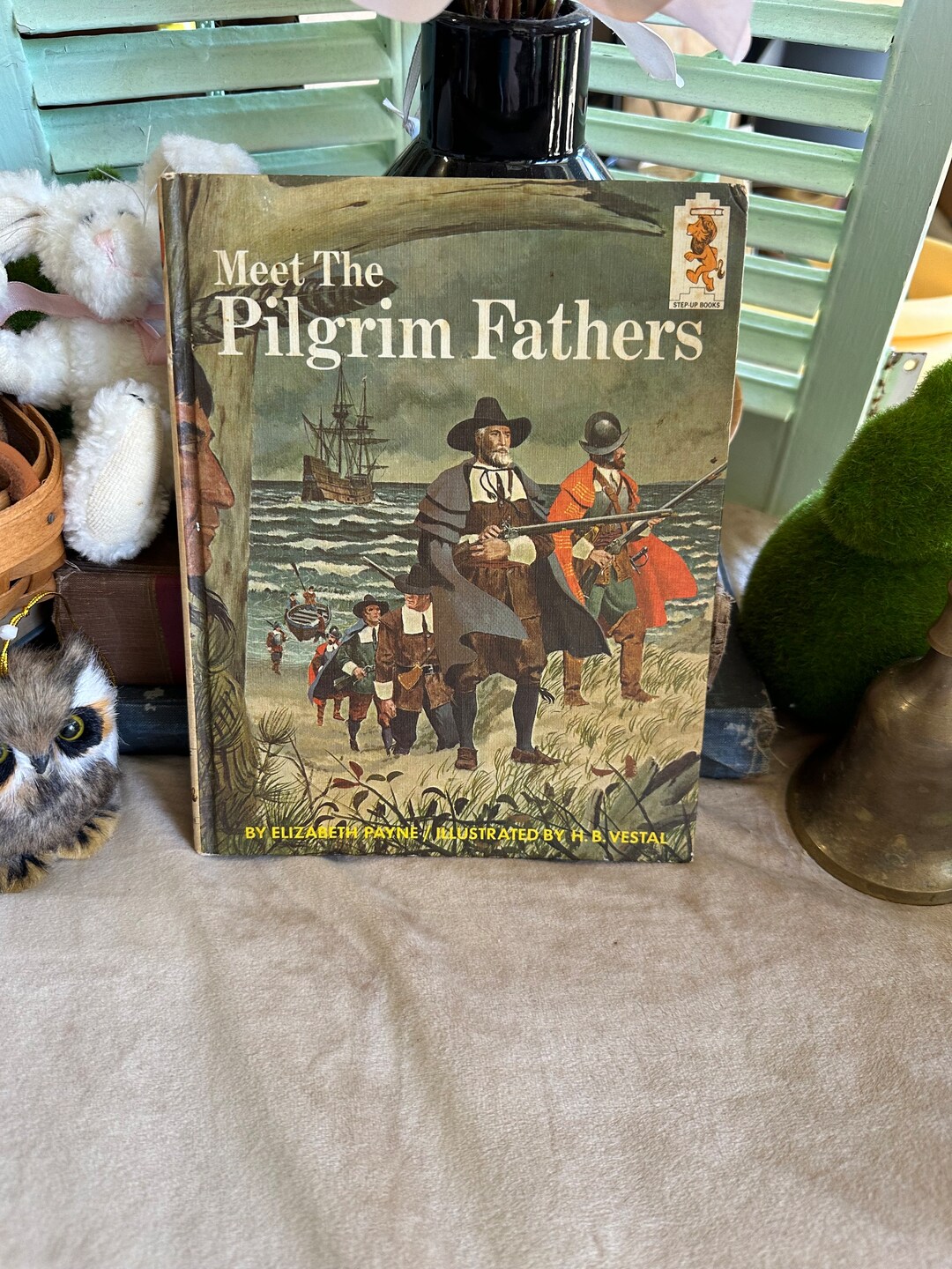 Vintage Meet the Pilgrim Fathers Book 1966 - Etsy