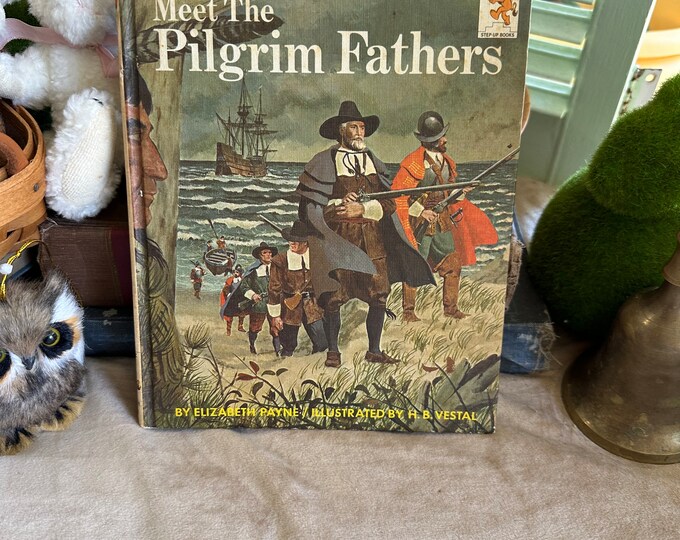 Vintage Meet the Pilgrim Fathers Book 1966 - Etsy