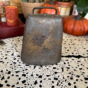 Vintage Cow Bell - Etsy