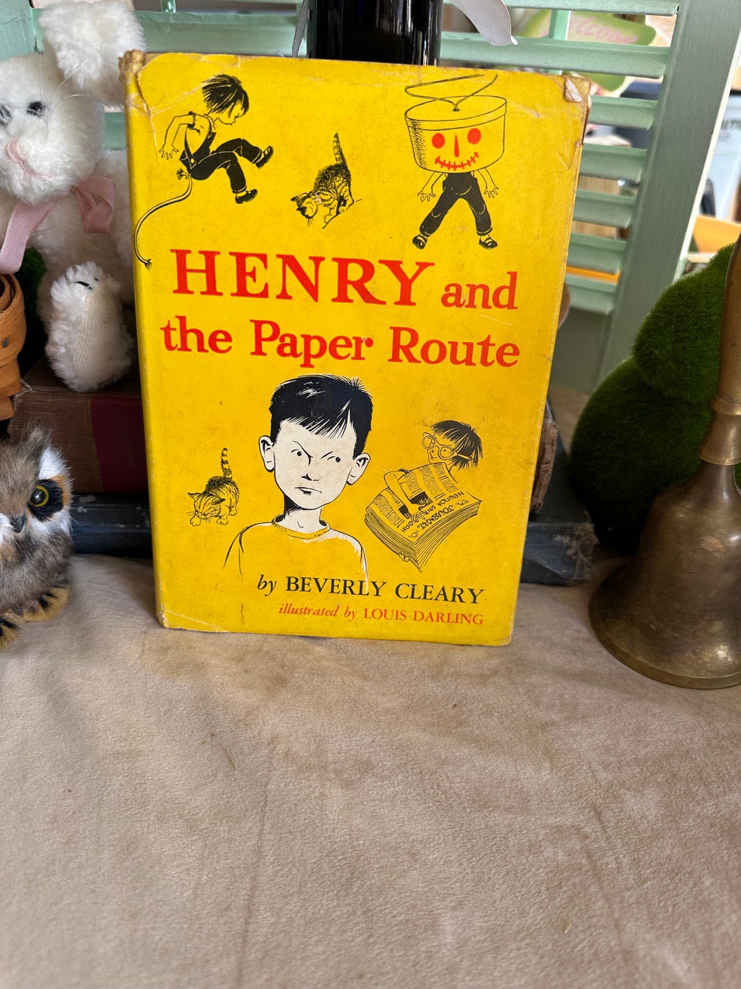 Vintage Henry and the Paper Route Copyright 1962 - Etsy