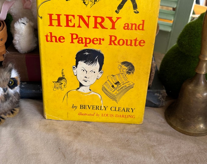 Henry and the Paper Route by Beverly Cleary - Etsy