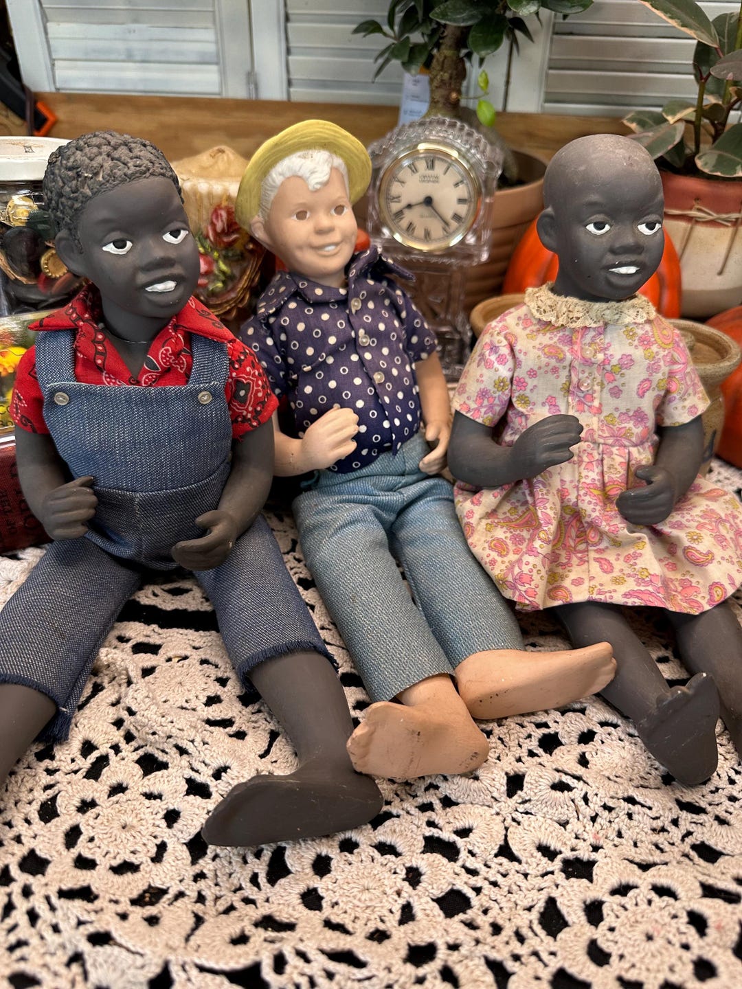Set of 3 Vintage Maggie Head Dolls - Etsy