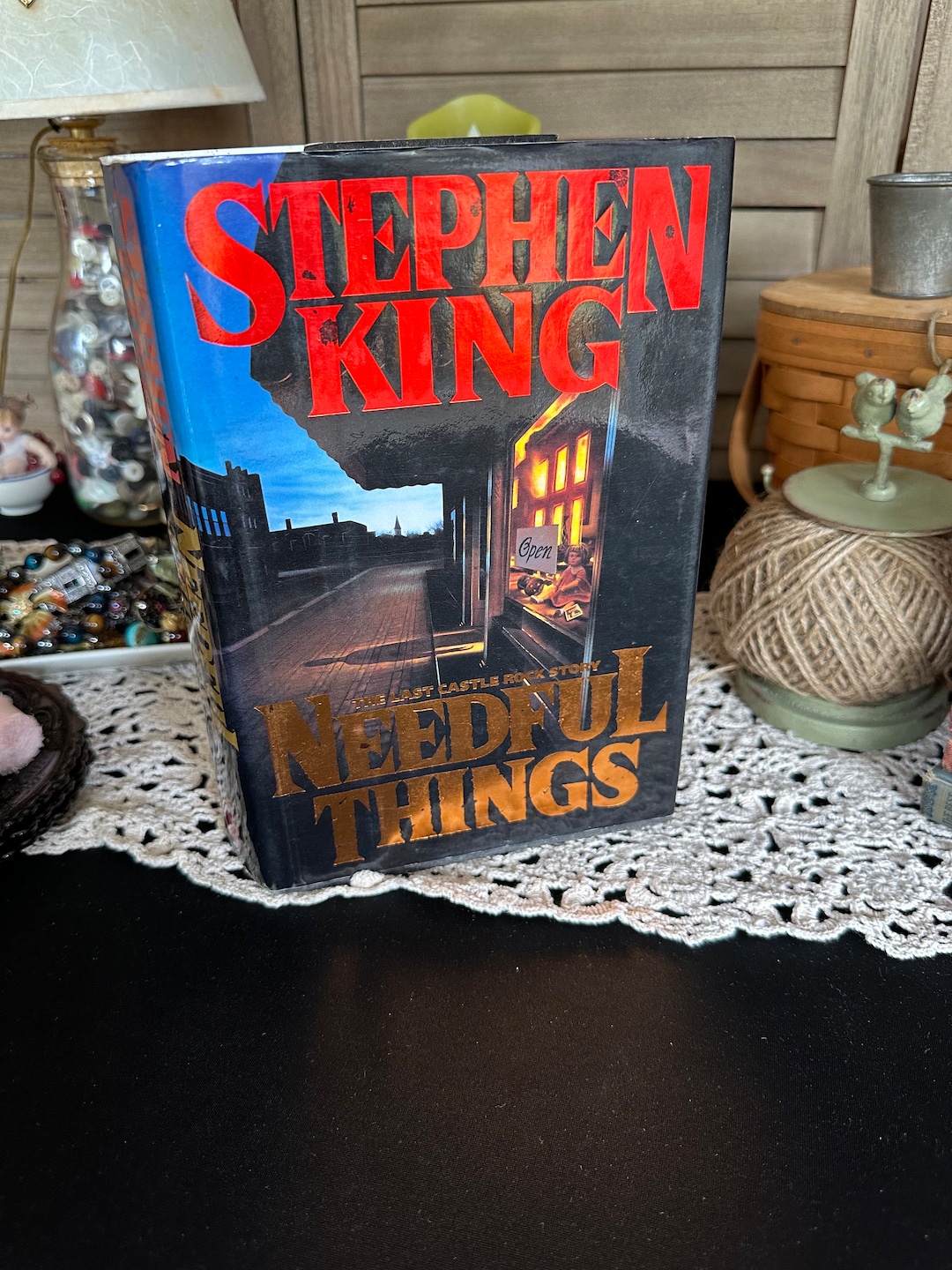 Vintage Stephen King Needful Things Book 1991 - Etsy