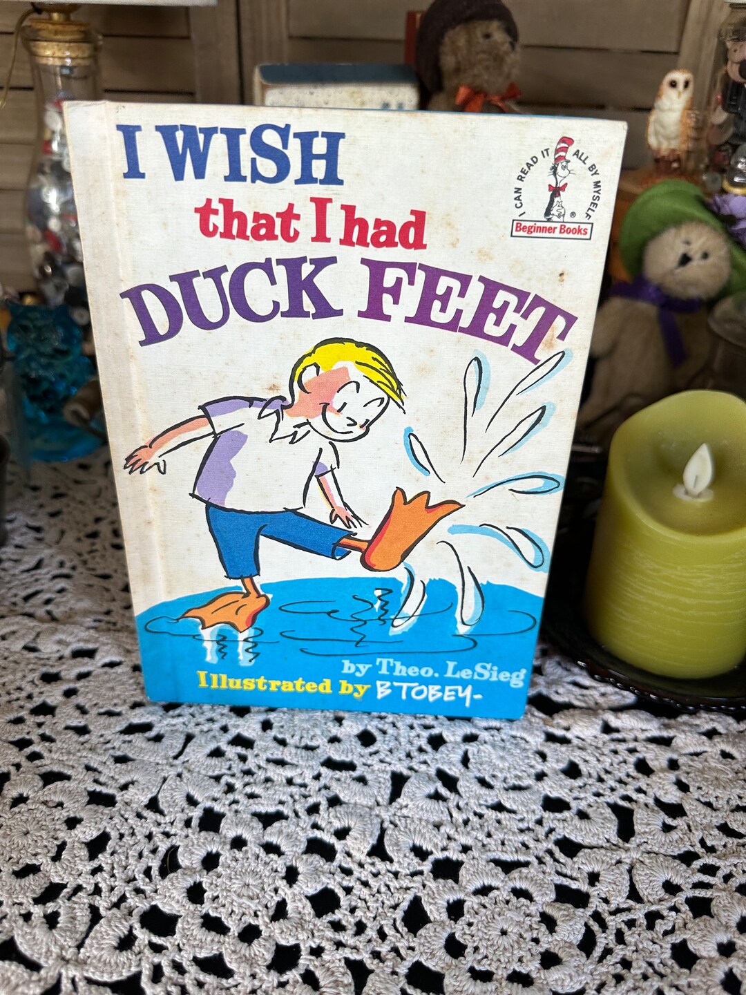 Vintage I Wish I Had Duck Feet Children’s Book 1965 - Etsy