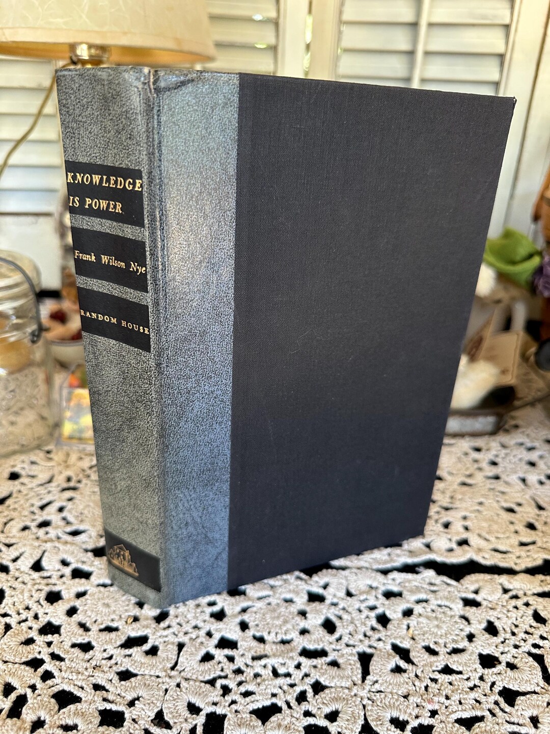 Vintage Knowledge is Power Book 1956 - Etsy