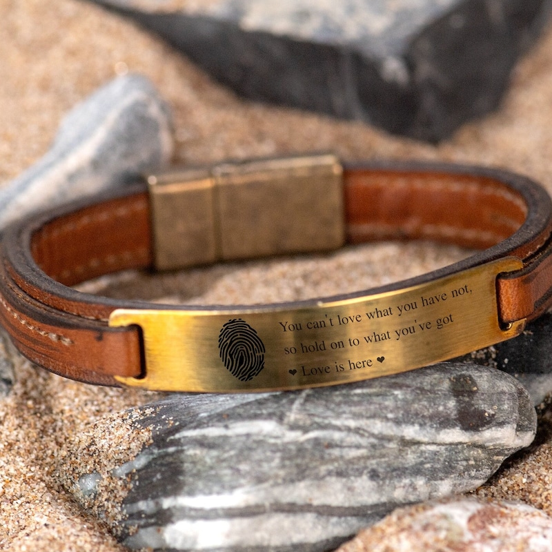 Custom Mens Bracelet - Etsy