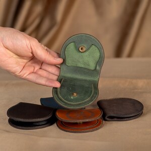 Personalized Leather Coin Pouch ,handmade Minimalist Coin Bag - Etsy
