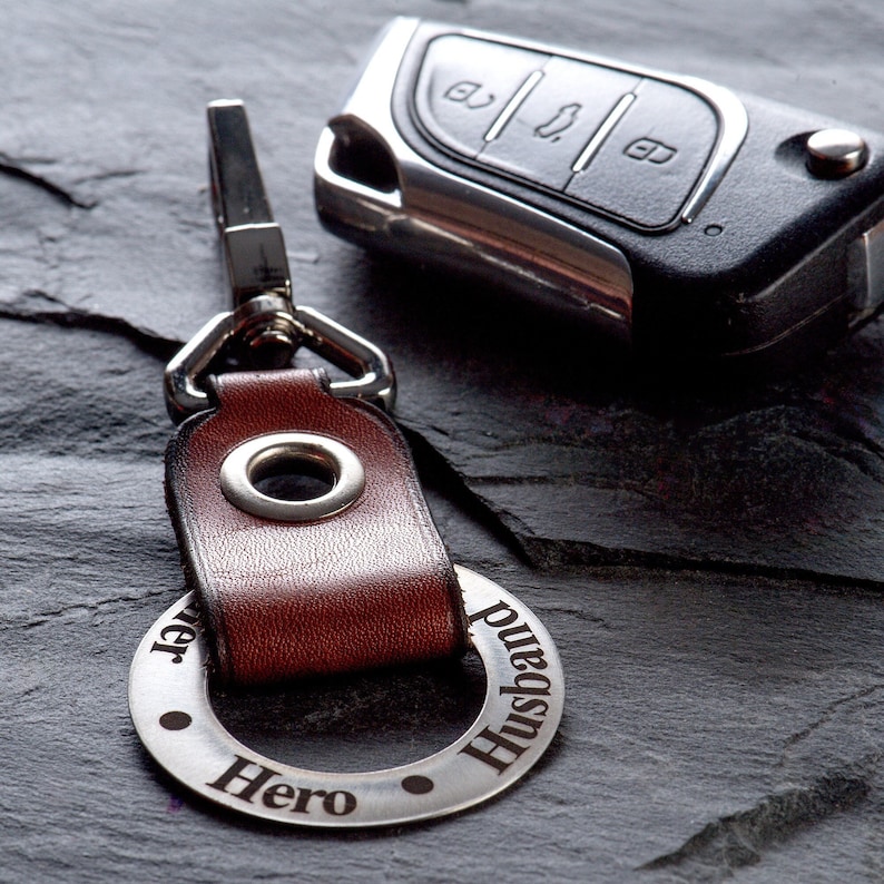 Personalized Stainless Steel Keychain,drive Safe Keychain for Men ...