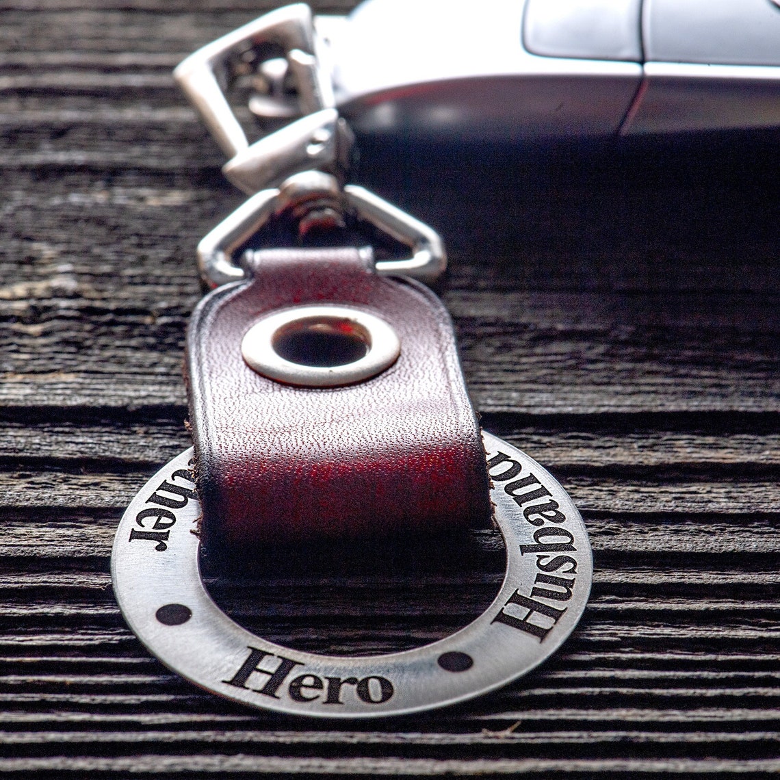 Personalized Stainless Steel Keychain,drive Safe Keychain for Men ...