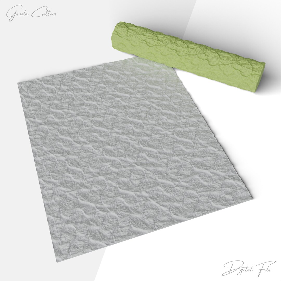 Textile Fabric Roller for Polymer Clay, Textile Fabric Clay Texture ...