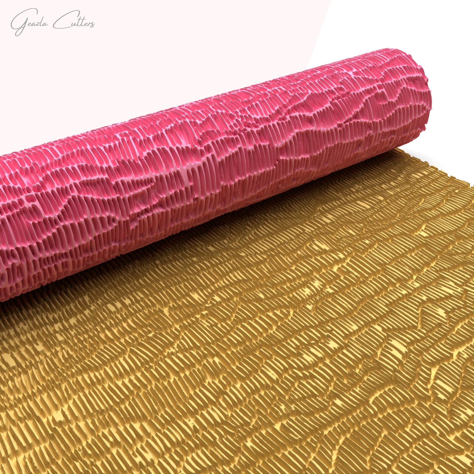 Straw Wicker Texture Roller for Polymer Clay, Boho Clay Texture Rolling ...