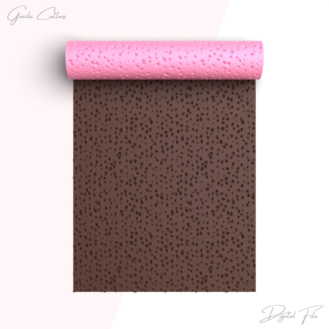 Chocolate Chips Texture Roller for Polymer Clay, Chocolate Clay Texture ...