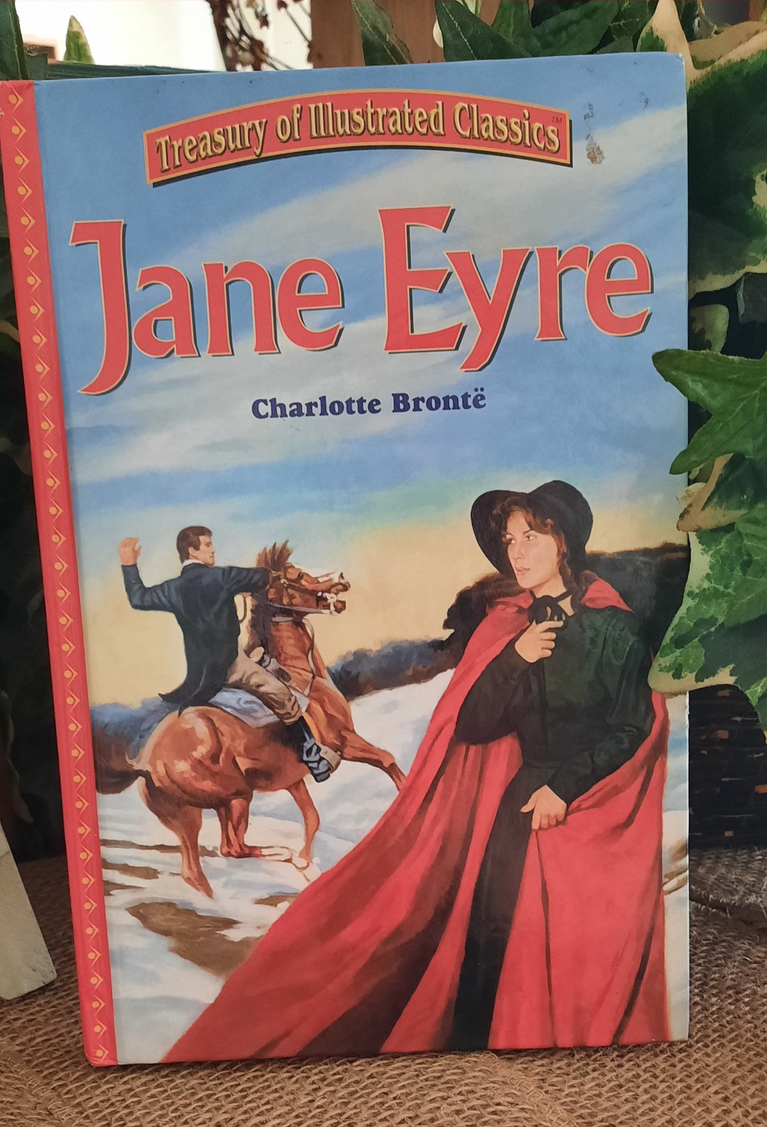 Treasury of Illustrated Classics Book, Jane Eyre, by Charlotte Bronte ...