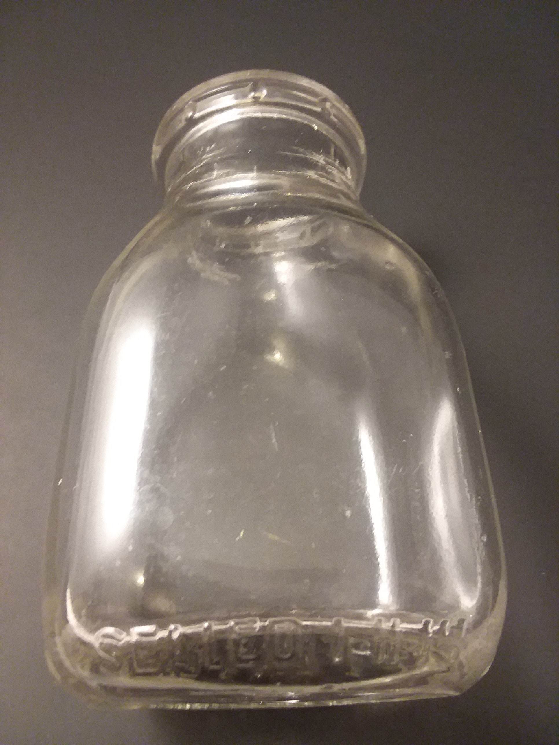 Embossed, Half Pint, Dairy Milk Bottle, Farmhouse, Country Kitchen, Primitive, Vintage Decor - Etsy