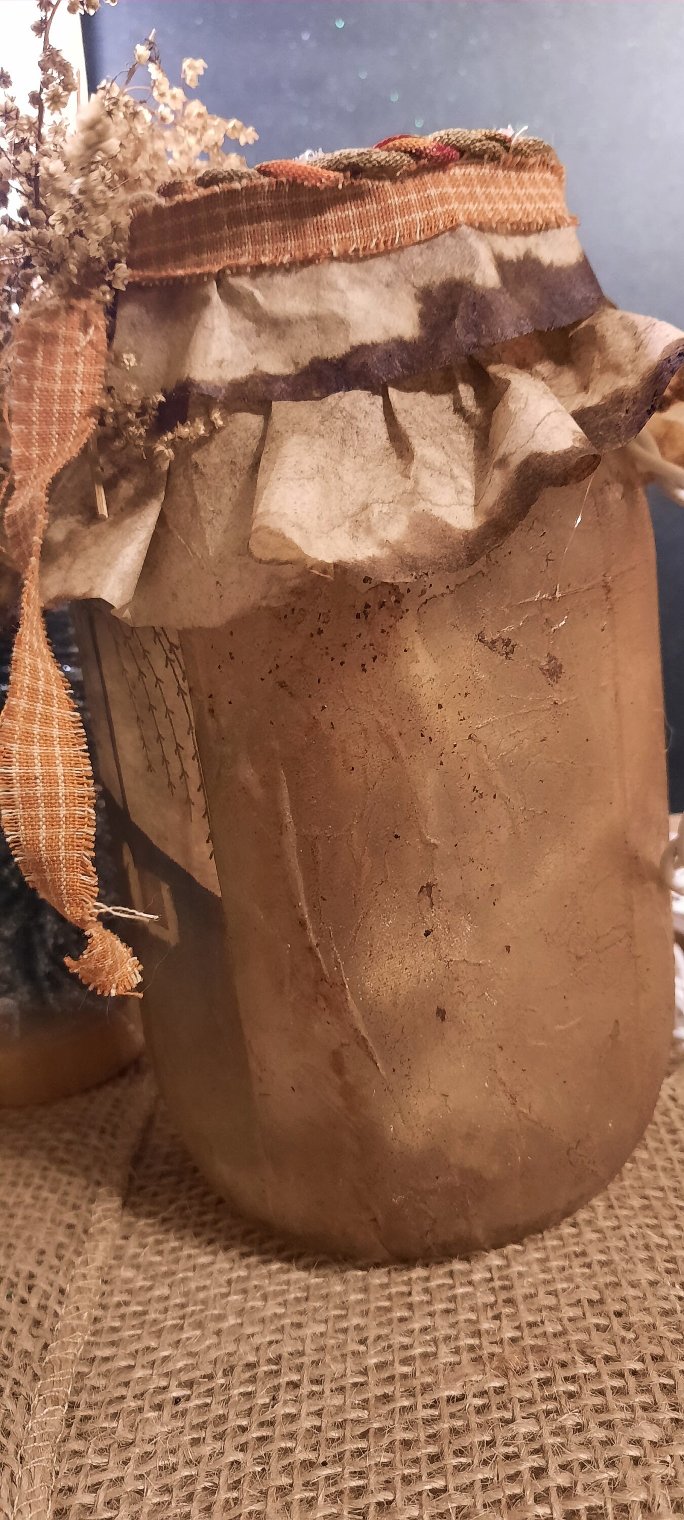 Primitive Tea Bag Stained Coffee Filter Stained Upcycled - Etsy