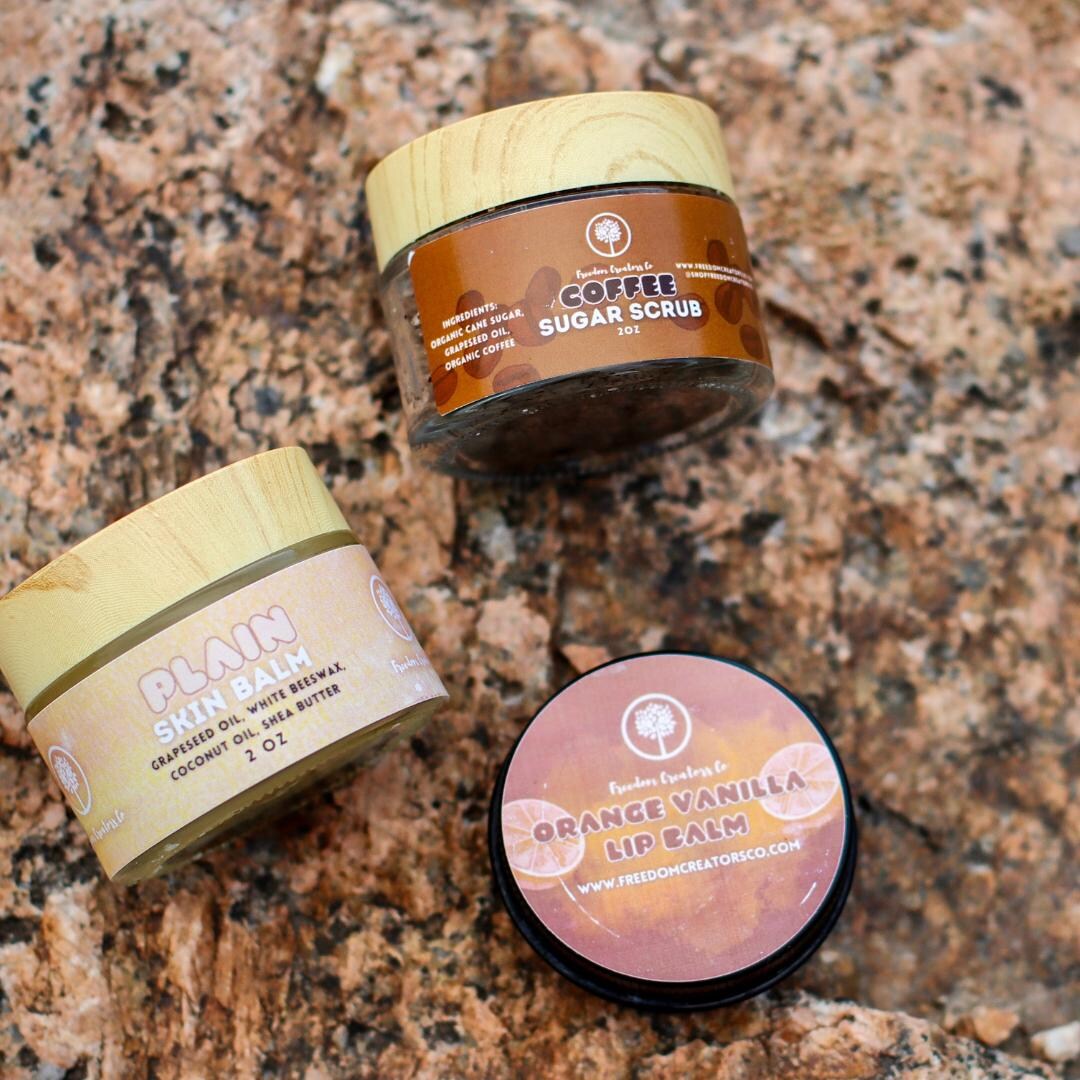 Natural Stocking Stuffer Beauty Set Spa Gift Box All Natural Lotion ...