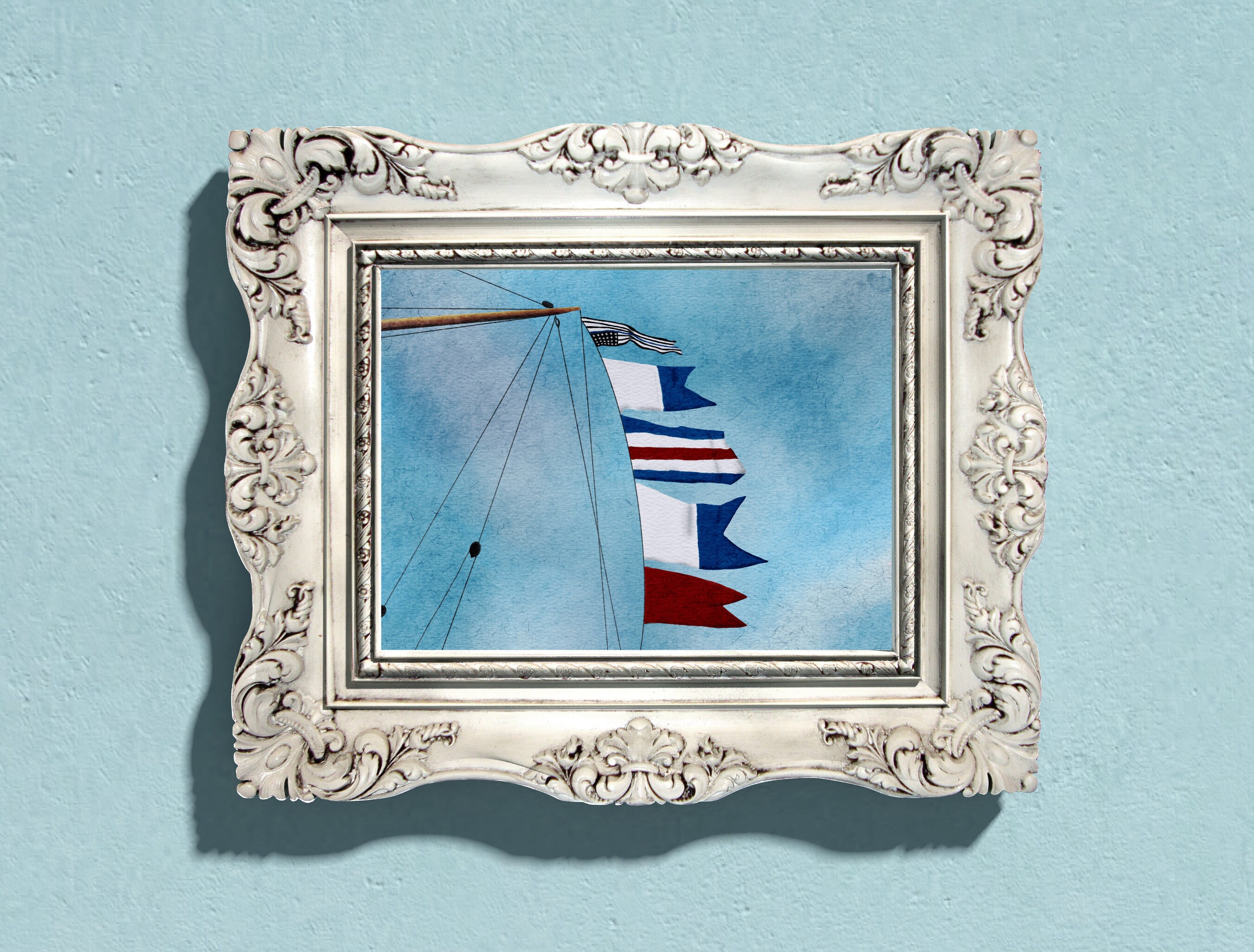 ACAB Police PRINTABLE Nautical Alphabet Flag Wall Art Decor | Maritime ...