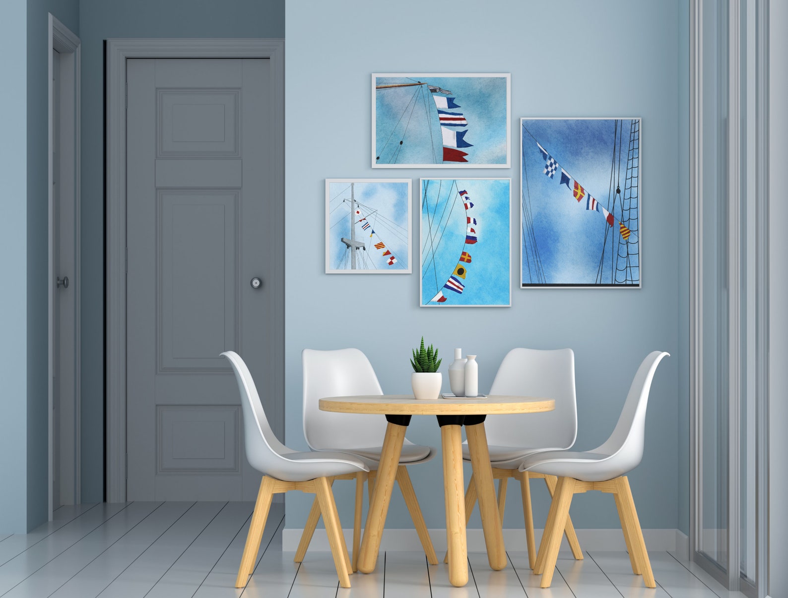 Anarchy PRINTABLE Nautical Alphabet Flag Wall Art Decor Maritime ...