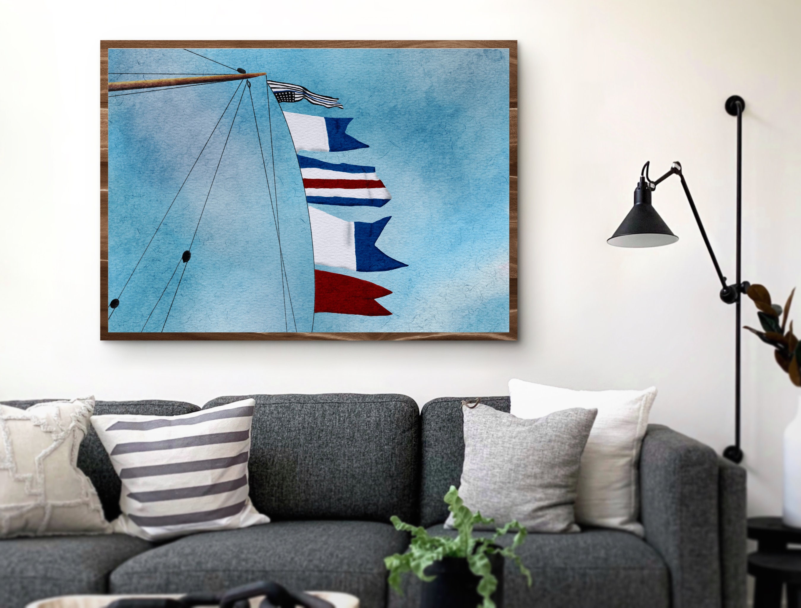 ACAB Police PRINTABLE Nautical Alphabet Flag Wall Art Decor | Maritime ...