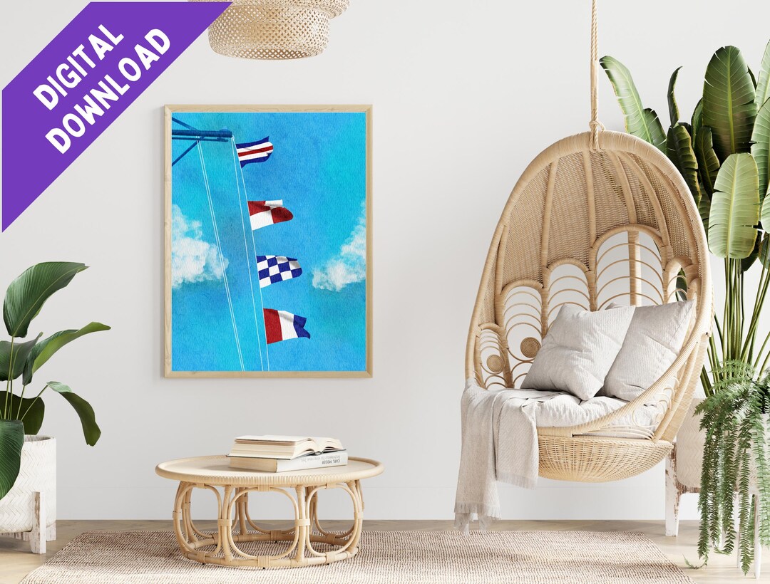 Cunt PRINTABLE Nautical Alphabet Flag Wall Art Decor | Maritime Alphabet | Funny Feminist ...