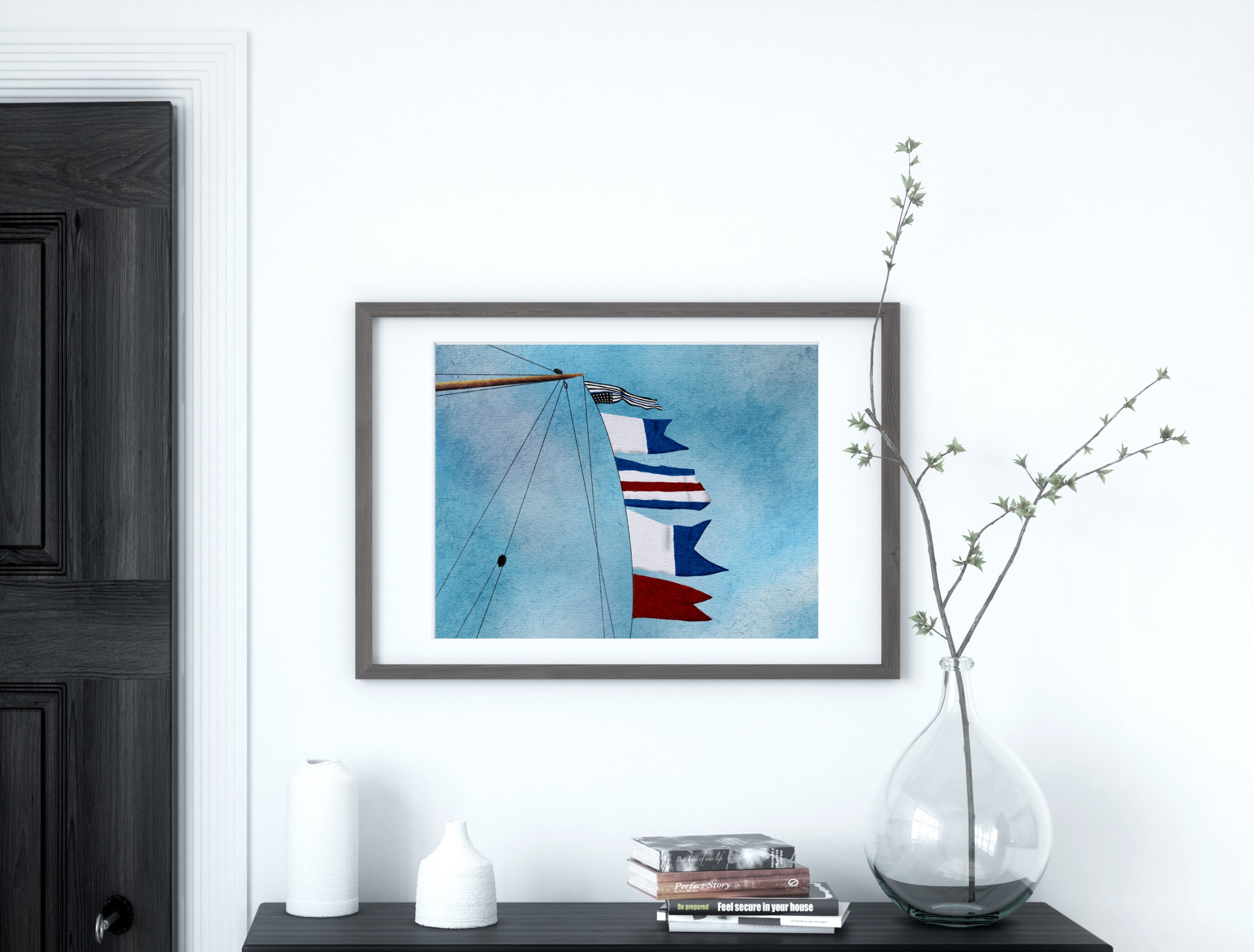 ACAB Police PRINTABLE Nautical Alphabet Flag Wall Art Decor | Maritime ...