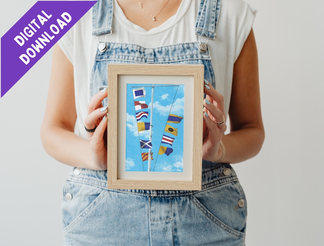 Suck My Dick PRINTABLE Nautical Alphabet Flag Wall Art Decor | Maritime Alphabet | Funny ...