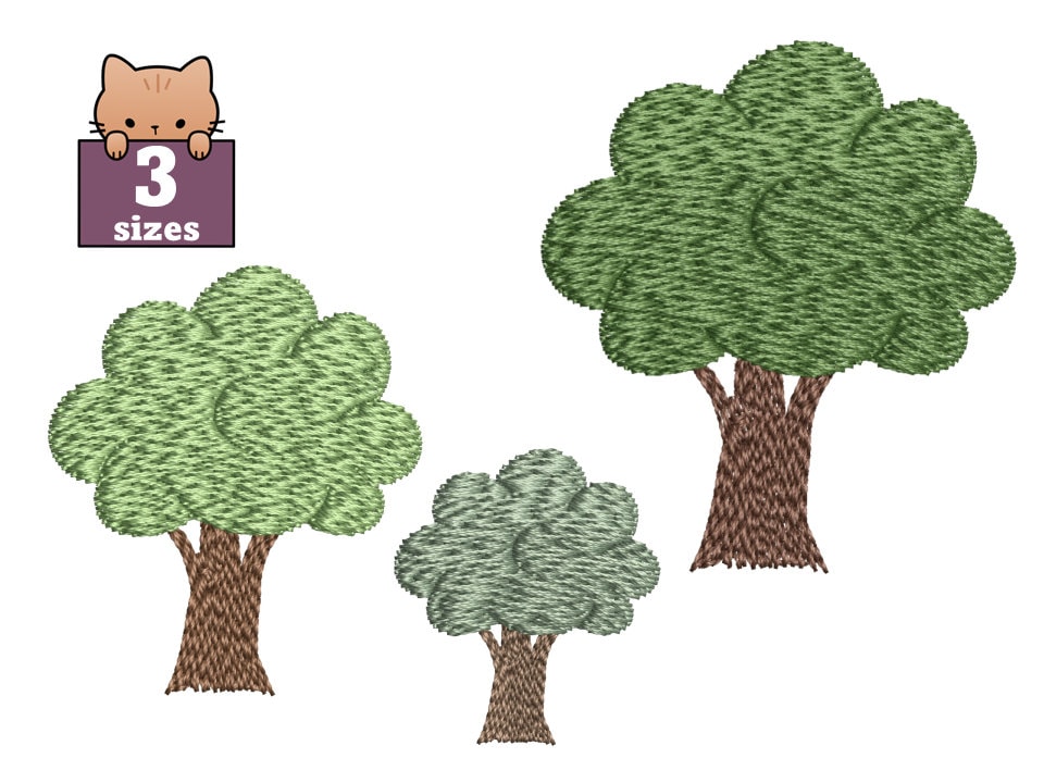 Apple Tree Embroidery Pattern Machine Embroidery Design - Etsy