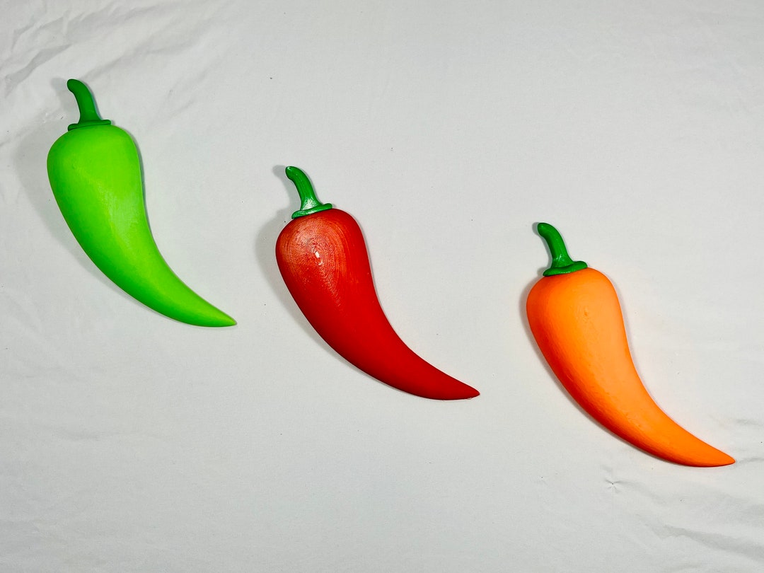 Southwestern Chili Pepper Wall Decor for Kitchens, Indoors - Etsy