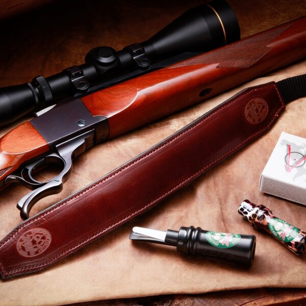 Leather Rifle Sling - Etsy