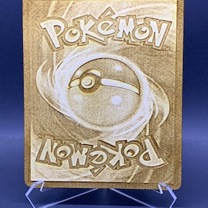 Custom Wood Pokémon Charizard Card - Etsy