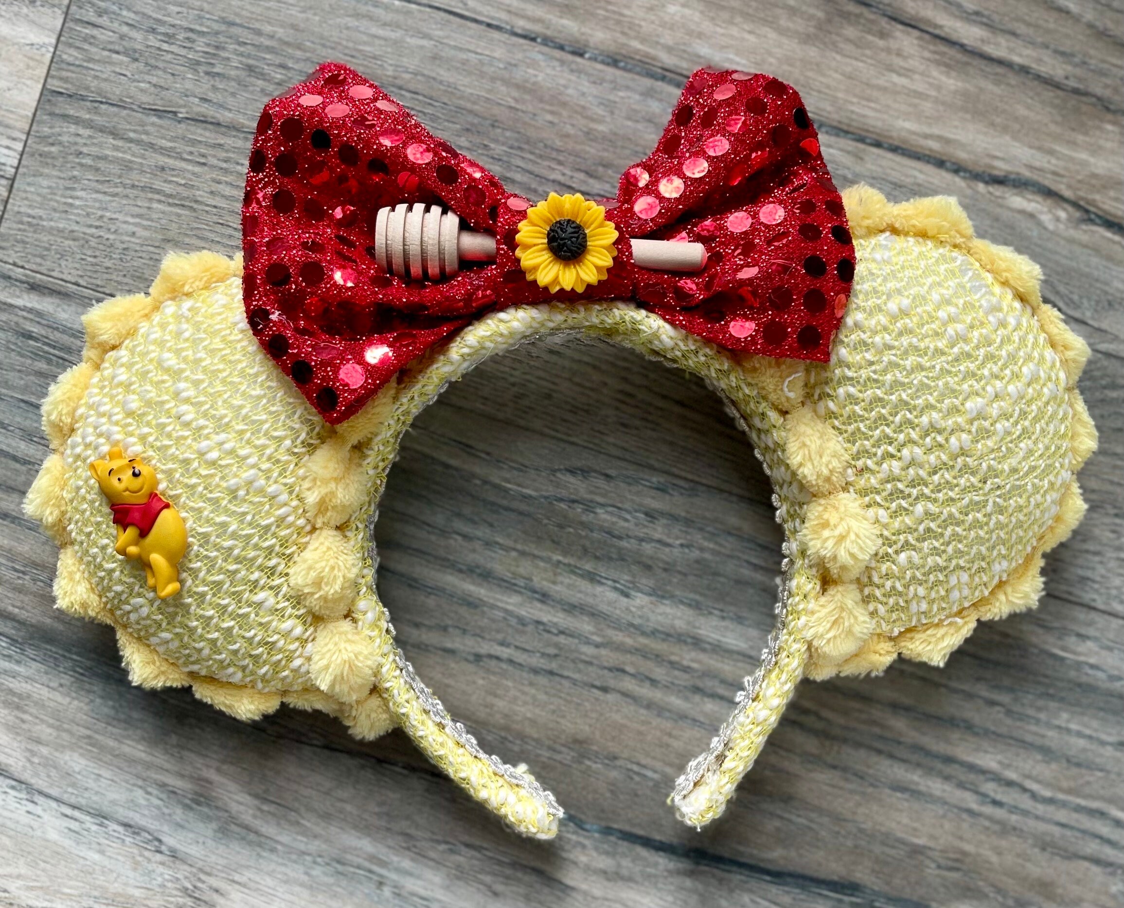 Winnie the Pooh Minnie Mickey Inspired Disney Ears. Headband, Girl, Boy ...