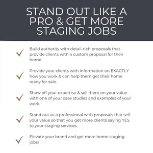 Home Staging Proposal Bundle: Occupied & Vacant Homes (canva Templates ...