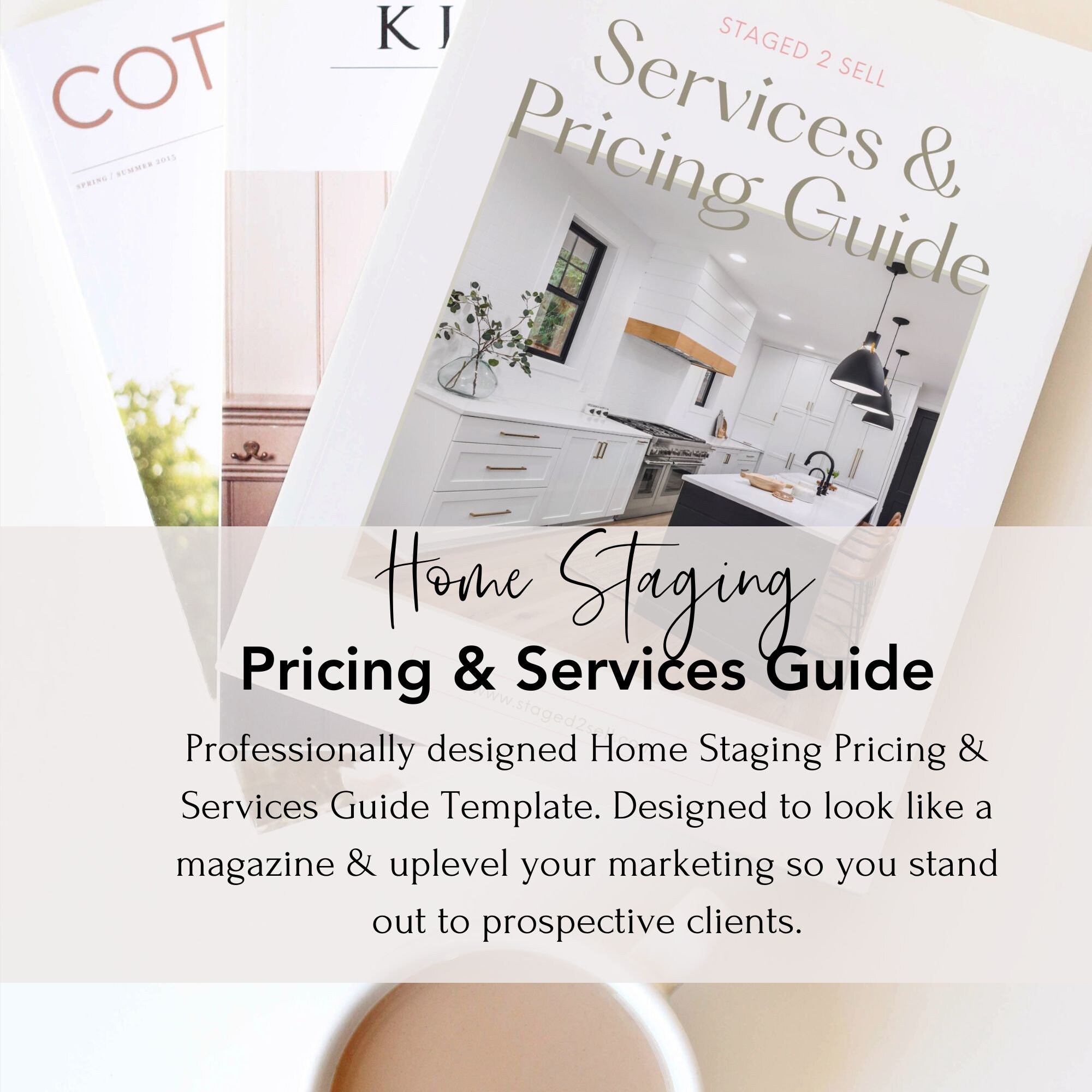 Ultimate Home Staging Business Kit, Canva Marketing Templates, Staging ...