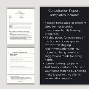 Home Staging Consultation Kit | Home Staging Report Templates | Canva ...