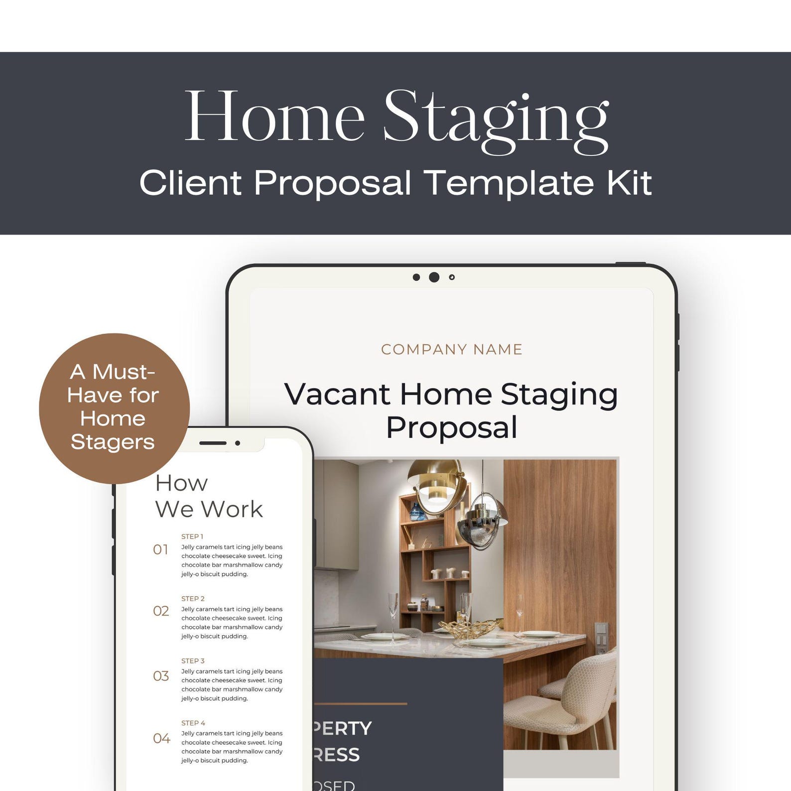 Home Staging Proposal Bundle: Occupied & Vacant Homes (canva Templates ...