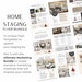 Home Staging Flyer Templates Bundle, Canva Templates, Just Staged Flyer ...