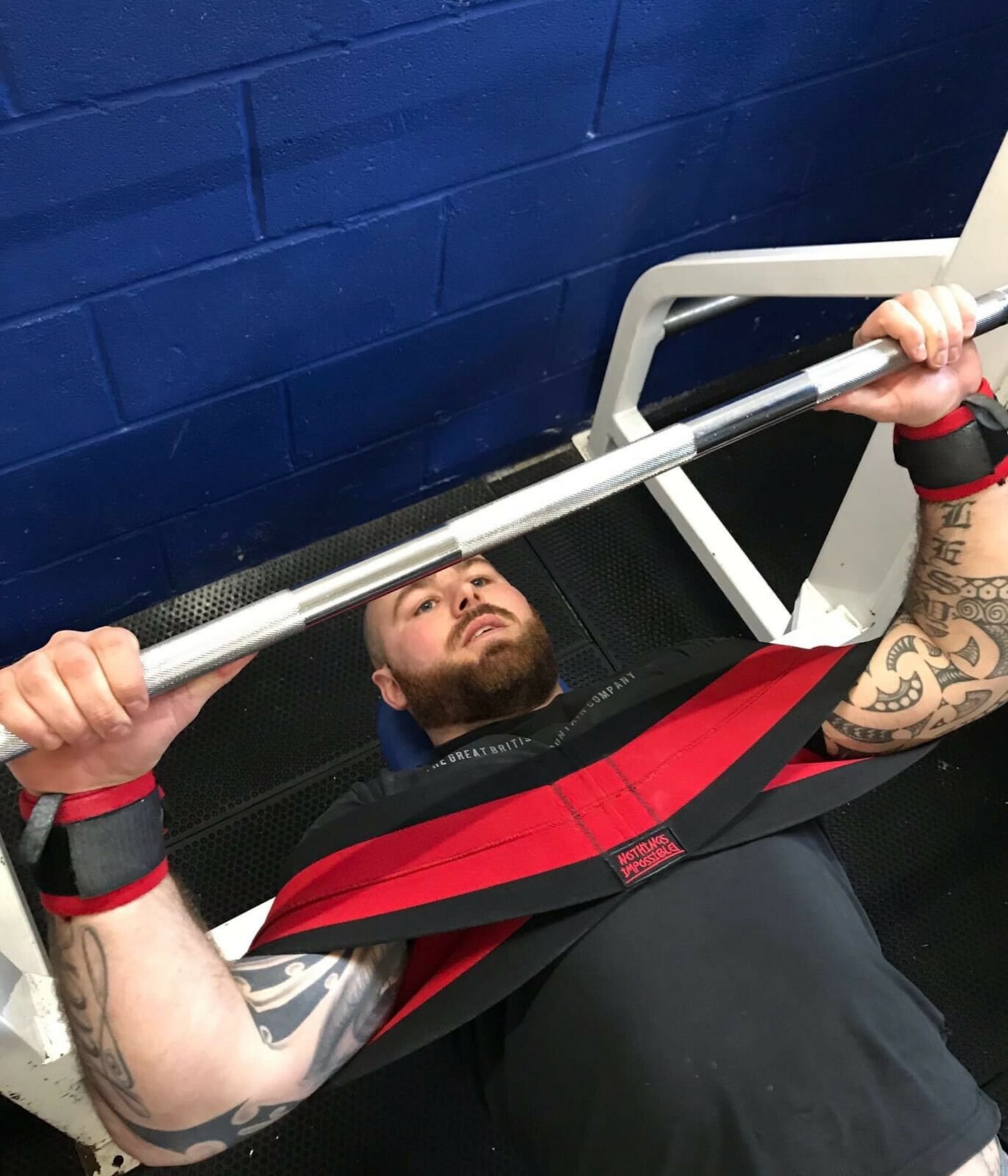 Bench Press Slam Bench Sling Increase Strength & Reps Powerlifting ...