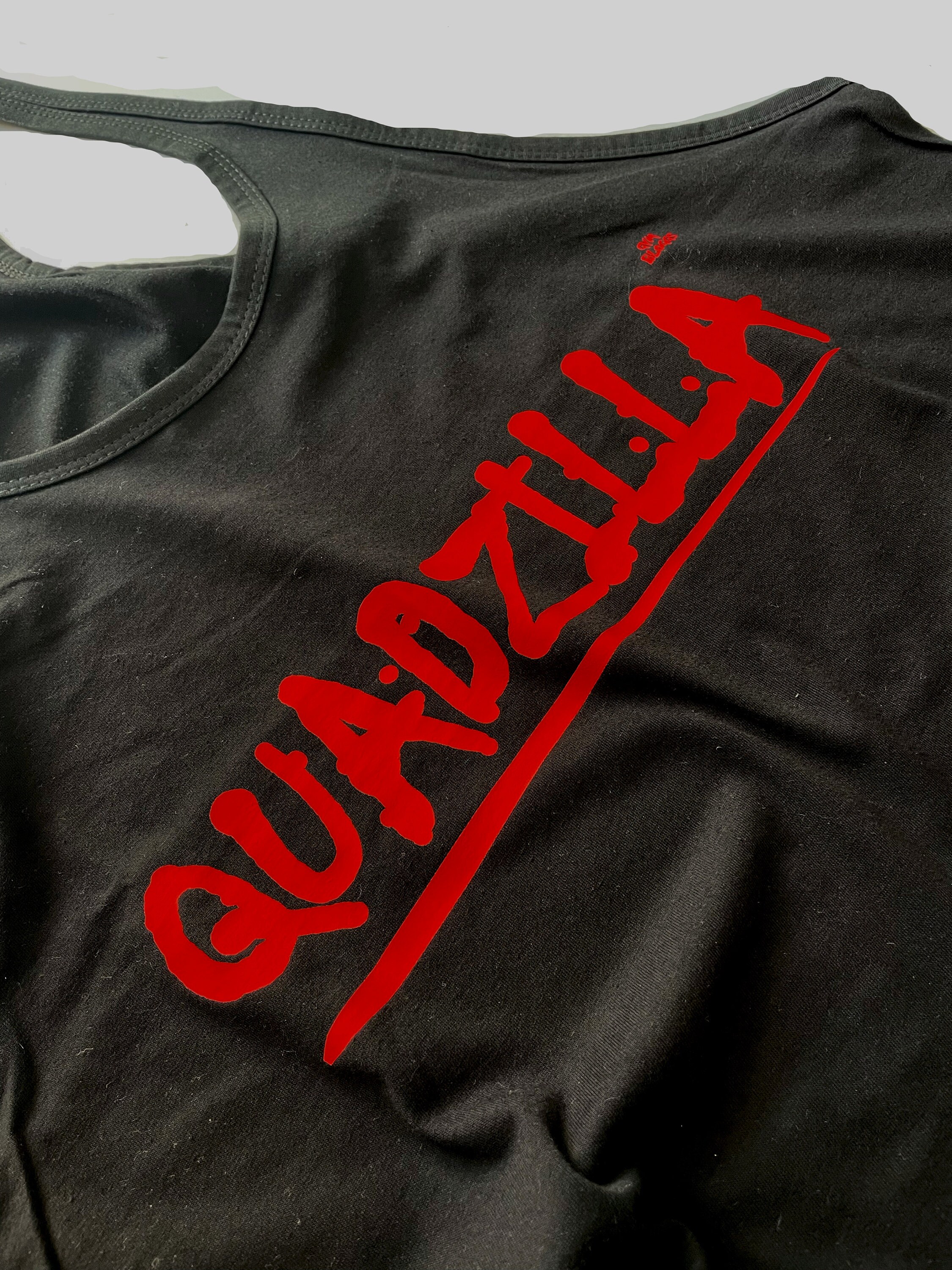 Quadzilla Men's Muscle Vest by Gym Bloggs - Etsy