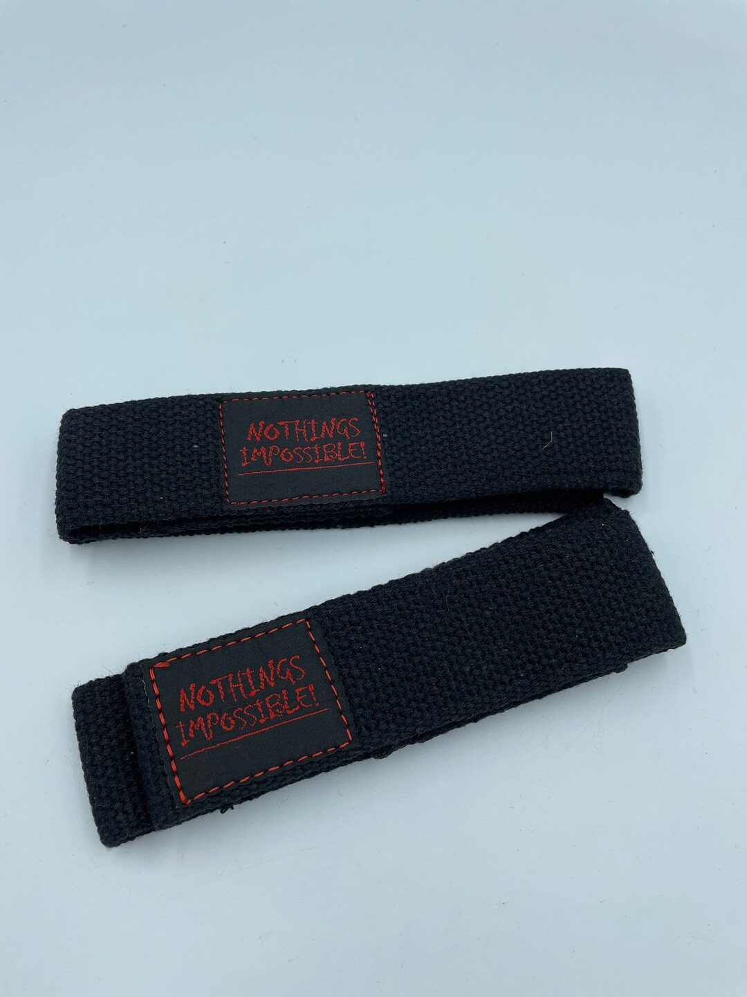 Weight Lifting Straps Bodybuilding Wrist Hand Bar Heavy Duty Pro ...