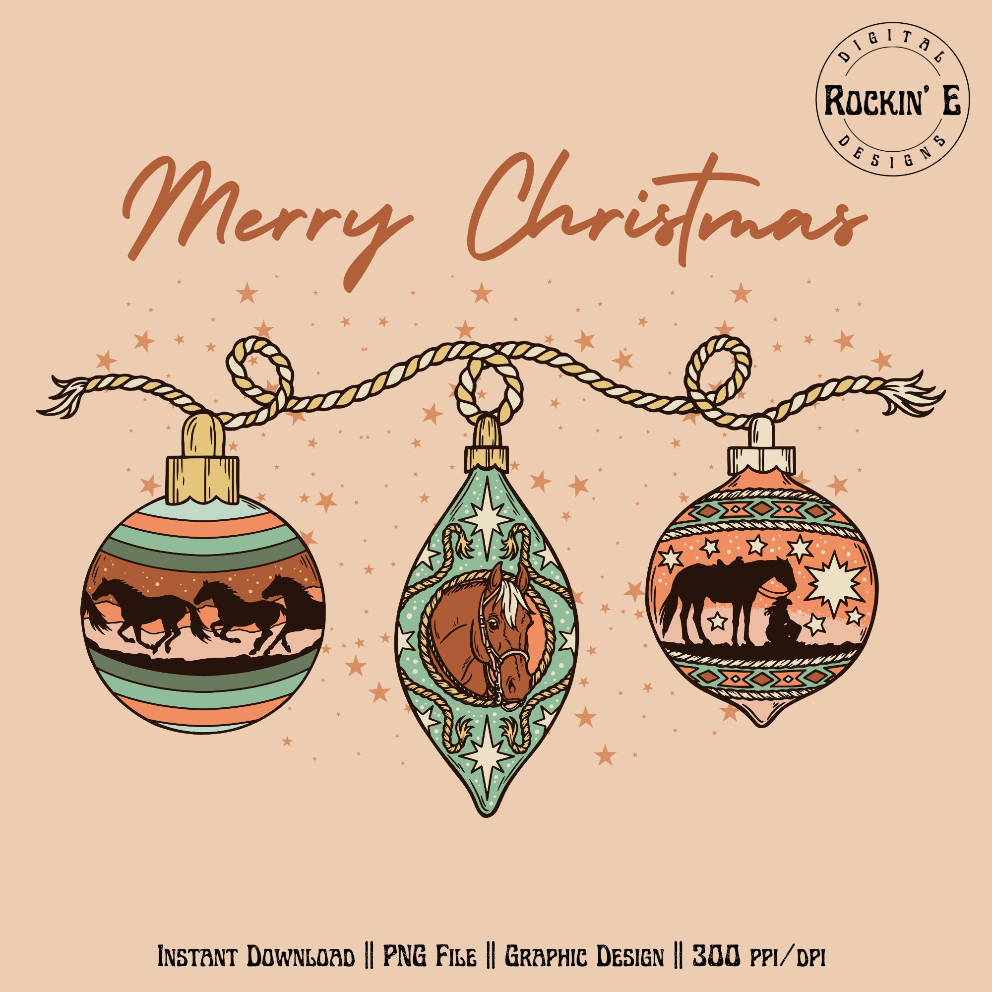 Merry Christmas Western Digital Download, Christmas Graphics, Praying ...