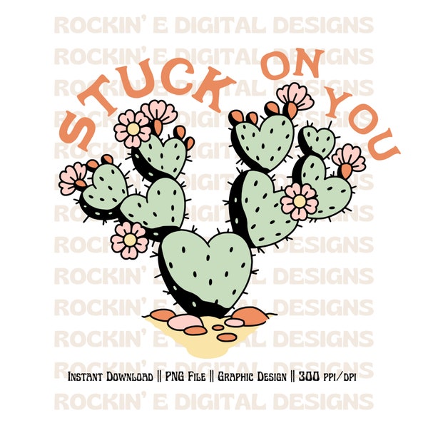 Stuck on You Cactus - Etsy