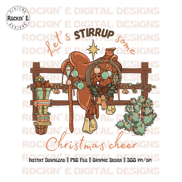 Western Christmas - Etsy