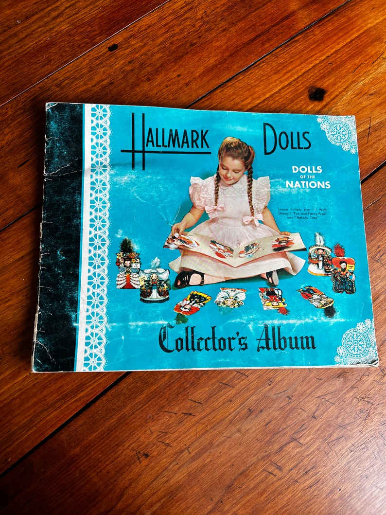 1948 Hallmark Dolls Collector's Album Dolls of the Nations W 9 of 16 ...
