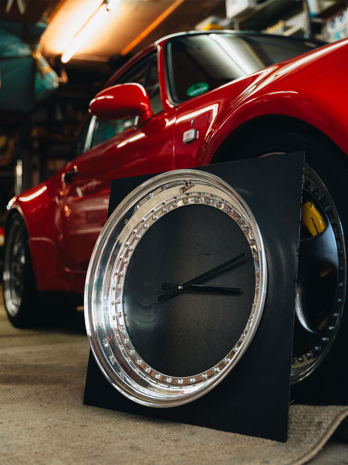 SPEEDLINE for Porsche Wallclock - One of a Kind - Etsy