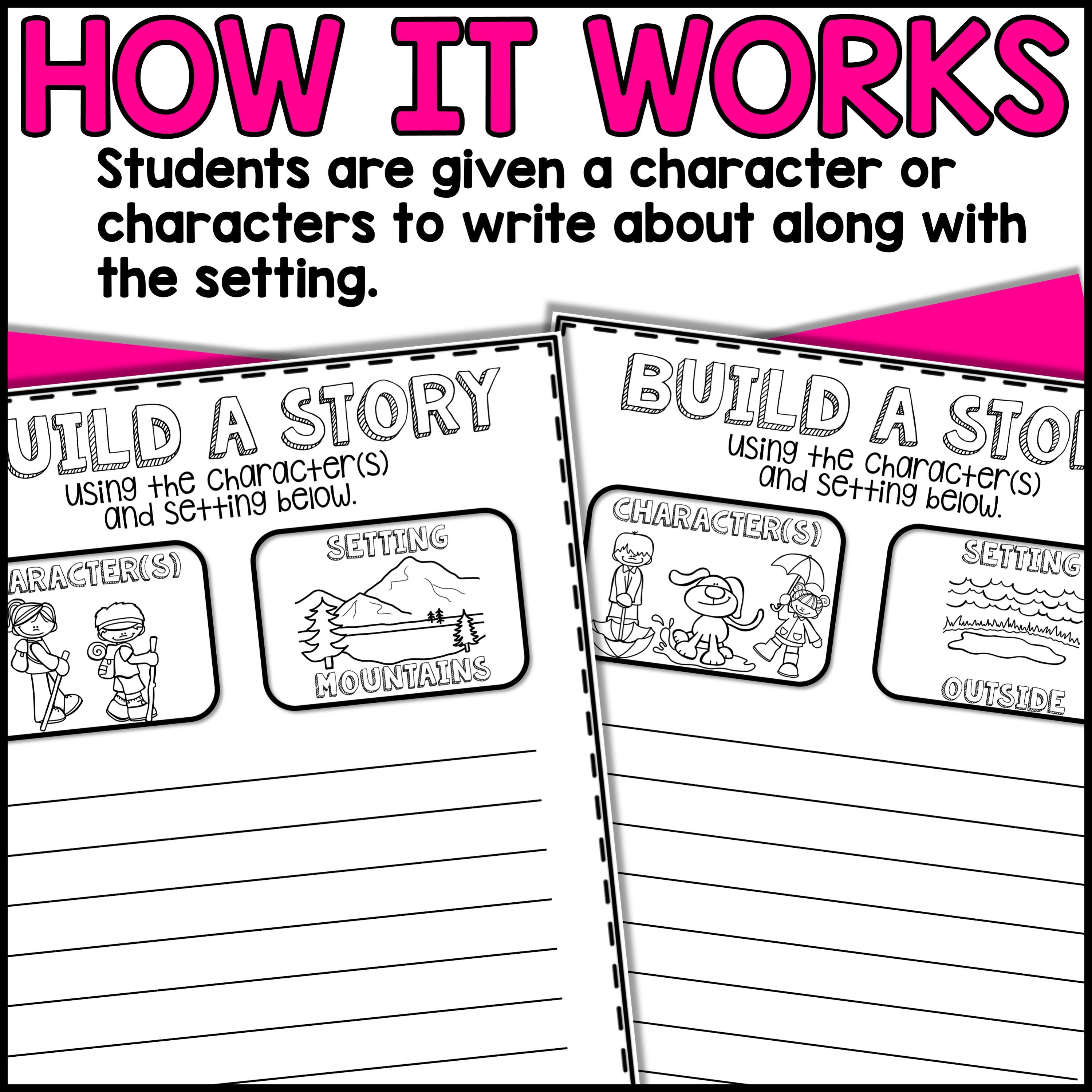 Writing Prompts, Story Starters for Elementary Students, Creative ...