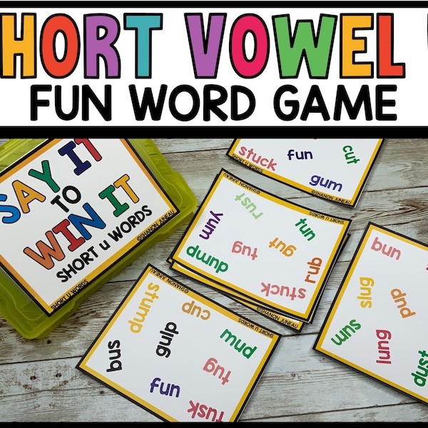 Phonics Card Set - Etsy