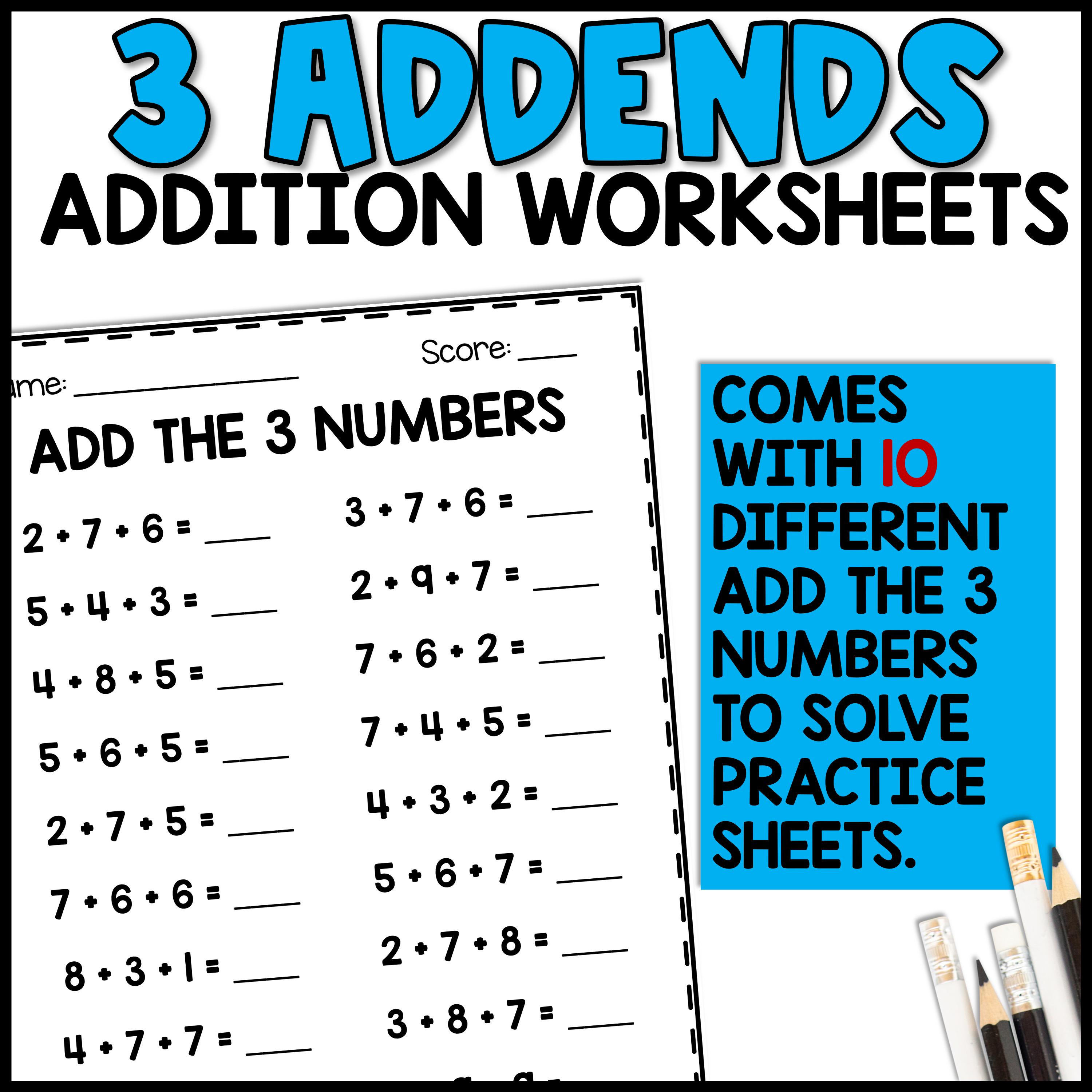 1st Grade Math Worksheets, Printable Activity Book, Homeschool ...