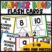 Number Bond Flash Cards, Math, Decomposing Numbers, Addition and ...